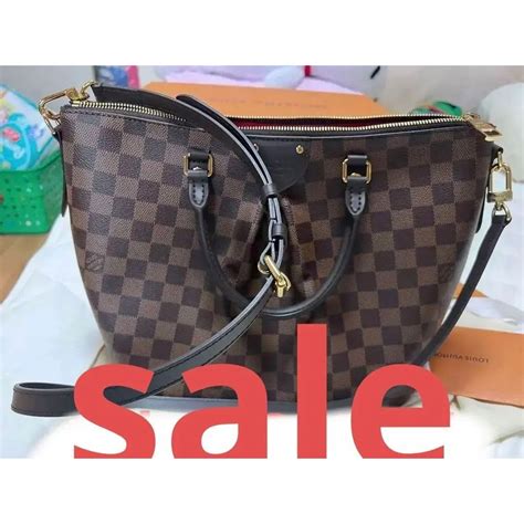 Louis Vuitton 路易威登 肩背包 手提包 格紋damier Siena Mm Mercari 日本直送 二手 蝦皮購物