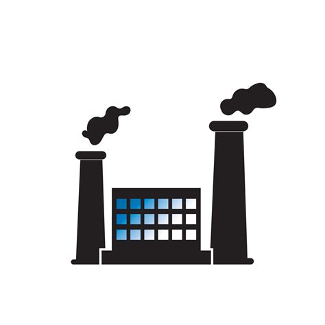 Factory Building Icons Vector 7861554 Vector Art At Vecteezy