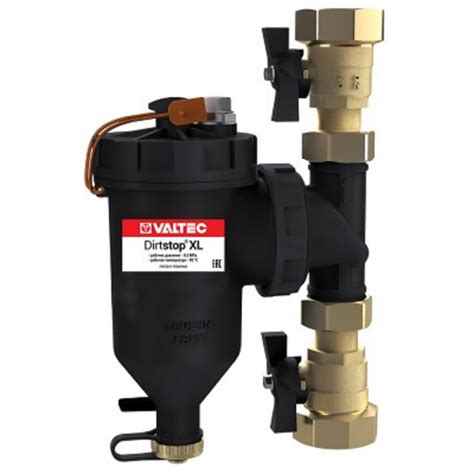 Фильтр-дешламатор с пластиковым корпусом VALTEC Dirstop XL 1 VT.382.B ...