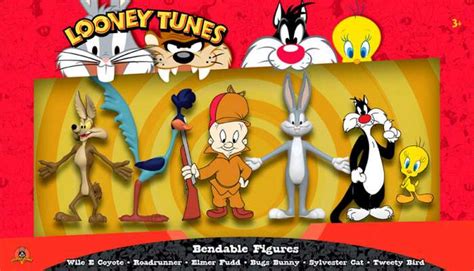 Pack 6 figuras Looney Tunes 15 y 6 cm NJ Croce por 26 31 Qué Friki