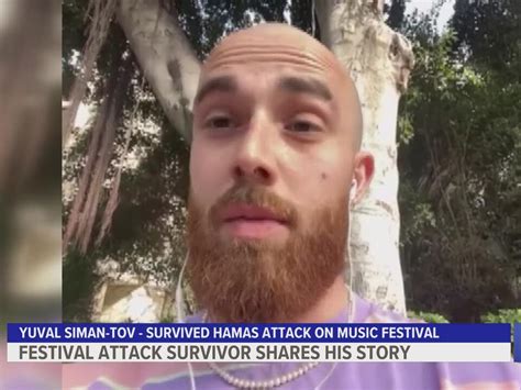 Survivor Of Hamas Attack On Music Festival Shares His Story Ahead Of
