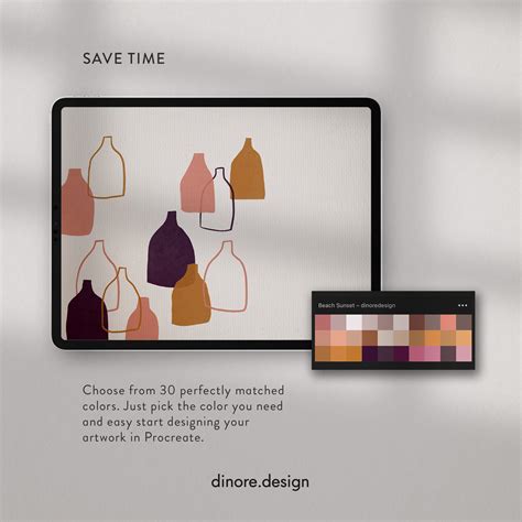 Boho Procreate Color Palette Procreate Color Swatches Color Swatches