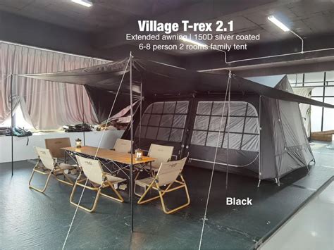 Payungcamp Village T Rex Village T Tent Extra Large Luxury 8 10