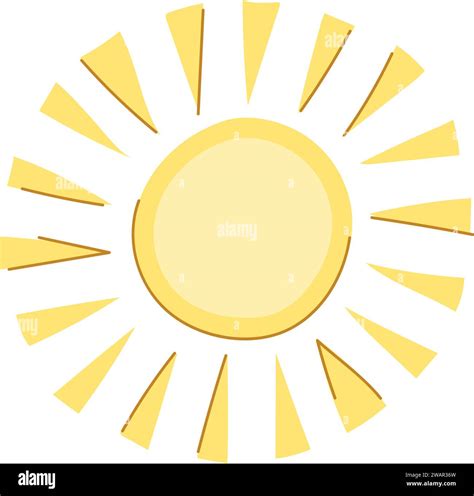 Summer Sun Cartoon Vector Illustration Stock Vector Image And Art Alamy