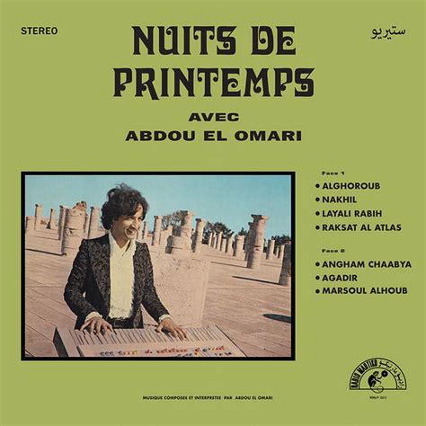 El Abdou Omari Nuits De Printemps Music And Performance Vinyl