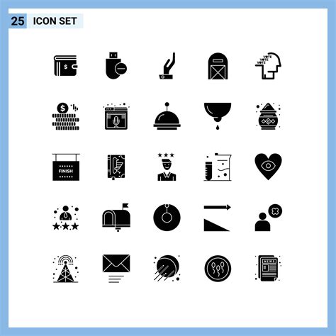 Set Of 25 Modern Ui Icons Symbols Signs For Thanksgiving Farm Remove Barn Share Editable Vector