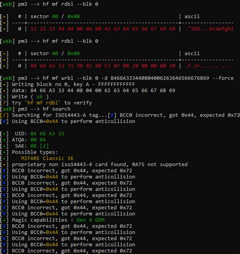 Trying To Write Mifare 4k To Magic Ring Any Ideas Support