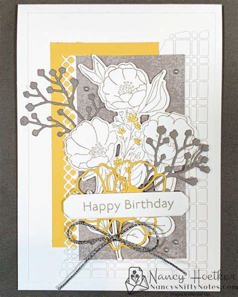 Fresh Cut Flowers Bundle Card Trio