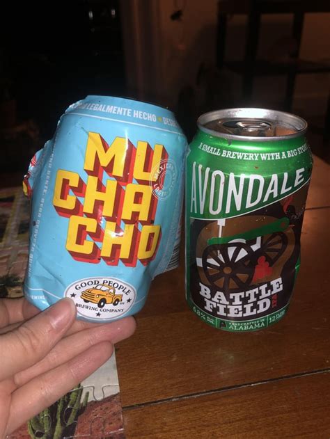 Bought Good People Muchacho Beer To Realize It Was Actually Avondale Battlefield Beer Underneath