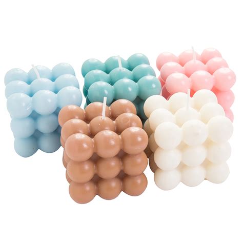Wholesale Colors Rubiks Cube Bubble Candle Manufacturer And Supplier