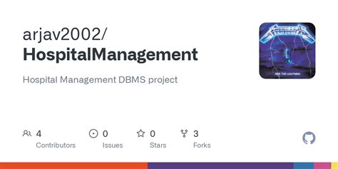 Github Arjav Hospitalmanagement Hospital Management Dbms Project