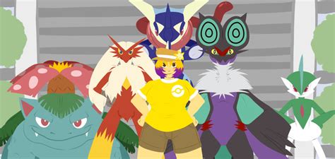 Pokemon Y Team By Dandybound On Deviantart