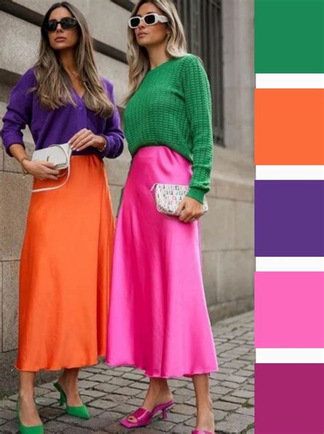 8 Creative Color Palettes Ideas To Save Today Color Blocking Outfits