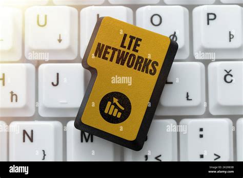 Hand Writing Sign Lte Networks Conceptual Photo Fastest Network