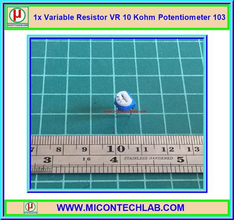 1x variable resistor vr 10 kohm potentiometer resistor ตัวแทนจำหน่าย