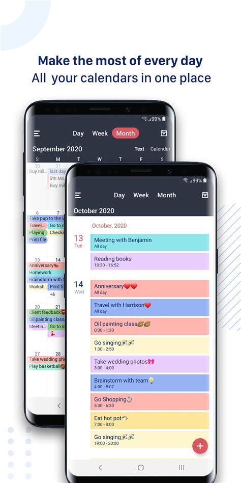 Tiny Calendar Planner Tasks для Android Скачать