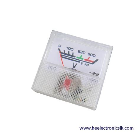 91l16 Analog Voltmeter Ac 300v Hande Electronics
