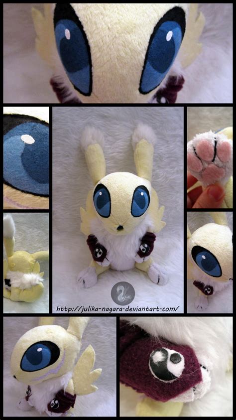 Chibi Renamon Plush First Commission By Julika Nagara On Deviantart