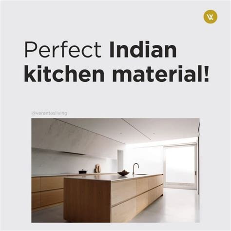 Perfect Indian Kitchen Material By Verantes Living Pdf