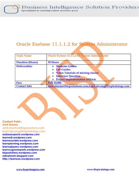 Essbase Administration Pdf Operating Systems Computer Software