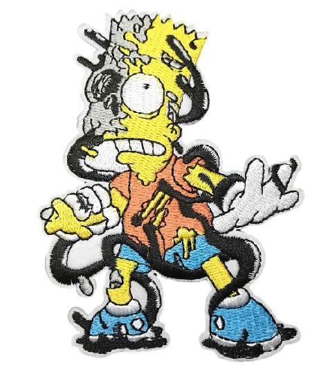 Springfield Bart Venom Crossover Embroidered Patch