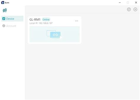 Gl Rm1 Comet Glinet Kvm Docs