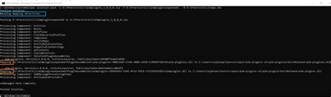 Power Platform Cli Pack And Unpack Solution Using Map Xml Rajeev Pentyala Technical Blog