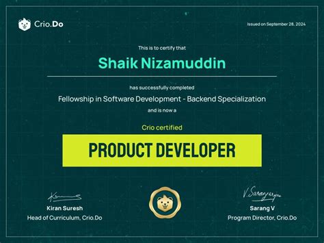 Shaik Nizamuddin On Linkedin Learnbydoing Criodo