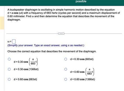 Solved ωsimplify Your Answer Type An Exact Answer Using