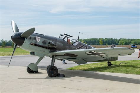 Messerschmitt BF109-G4, Schwartz-1, W-nr19257, N109GY, finished in the ...