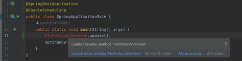 使用maven install plugin安装jar并导入依赖后找不到fixprotocolversion类 · issue 4
