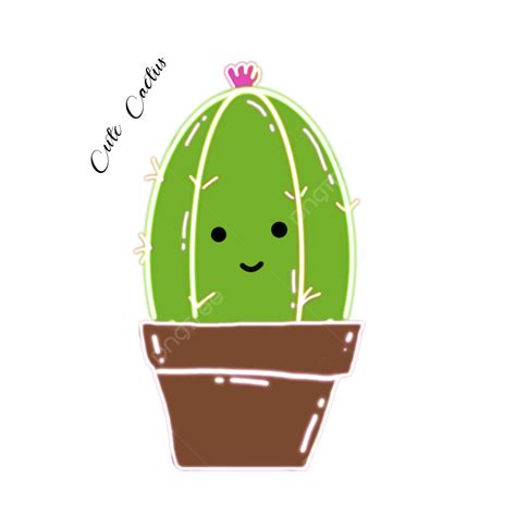 Cute Cactus Icon Cute Cactus Character Cactus Emotional Cactus Png