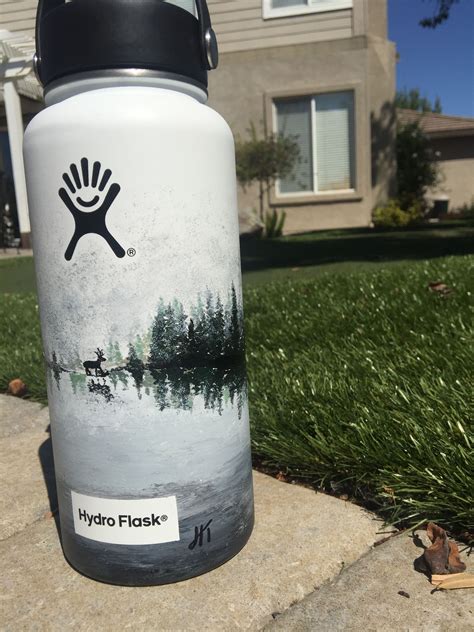Love Doing These Hydroflask Water Bottle Art Bottle Painting