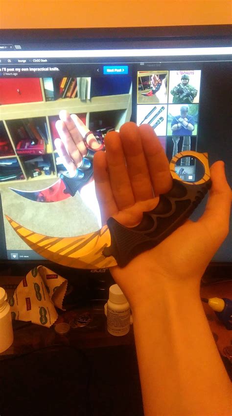 Guess Ill Post My Own Impractical Knife Rmallninjashit