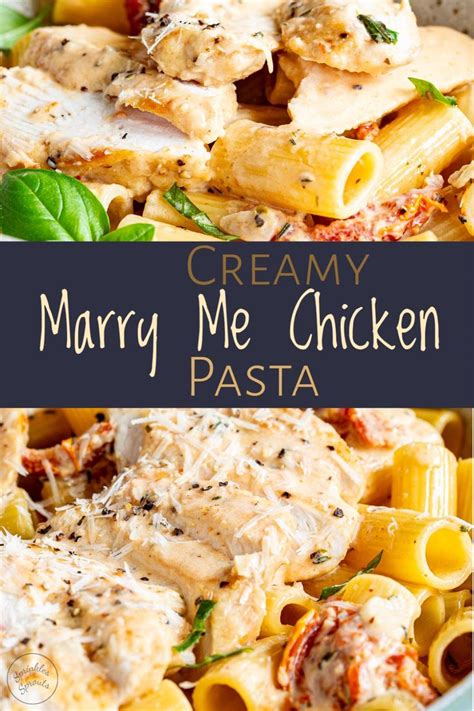 Marry Me Chicken Pasta Chicken Pasta Recipes Spicy Recipes Pasta Dishes