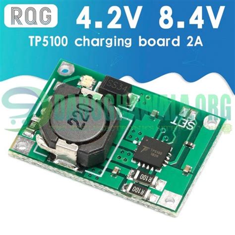 Tp5100 4 2v And 8 4v 2a 1865 Lithium Battery Charging Protection Board Module In Pakistan