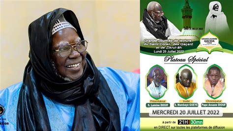 En Direct Touba Plateau spécial préparation Grande Journée de lecture
