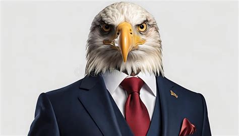 Eagle Executive The Majestic Ceo Of The Sky High Corporate World Stock