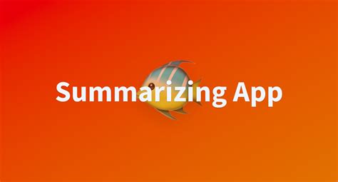 Summarizing App A Hugging Face Space By UNIST Eunchan