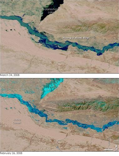 Before And After Flood Season Although Not The Same Time Period
