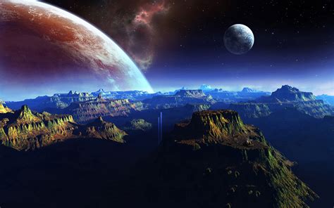 Fantasy Planet Space Art Wallpaper 1920x1200 34485