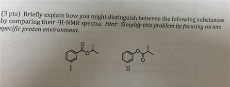 Solved Briefly Explain How You Might Distinguish Between The