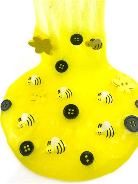 Bee Themed Easy Slime Recipe
