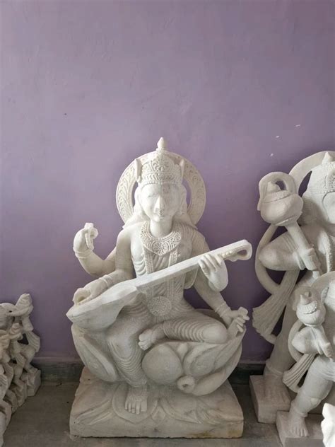 Marble Saraswati Statue Temple At Rs In Dausa ID