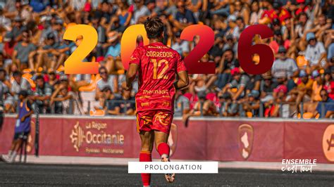 Killian Corredor Prolonge Jusquen 2026 Rodez Aveyron Football