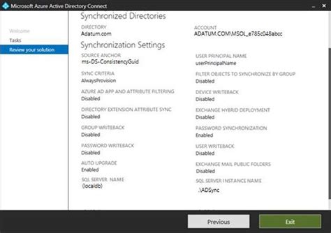 Your Network Contains An On Premises Active Directory Domain That Is