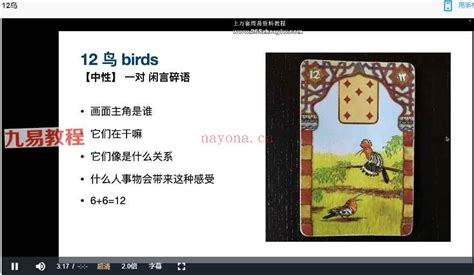 李奶奶实用雷诺曼课程视频47集 百度云下载！ 占星网 星座星盘塔罗占卜 刺梨占星塔罗