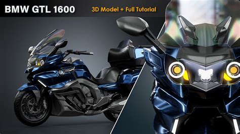Artstation Bmw Gtl 1600 3d Model Full Tutorial Tutorials