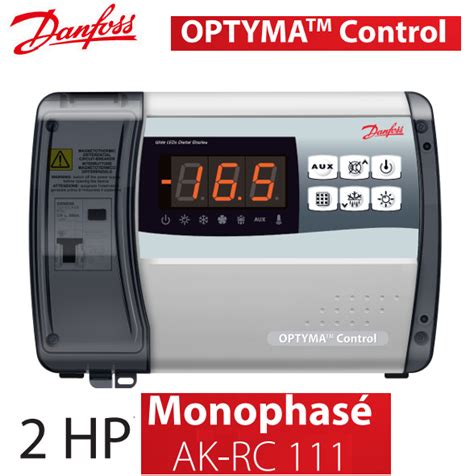 Régulateur De Chambre Froide Optyma Control Monophasé Ak Rc 111 De Danfoss Eléctricité