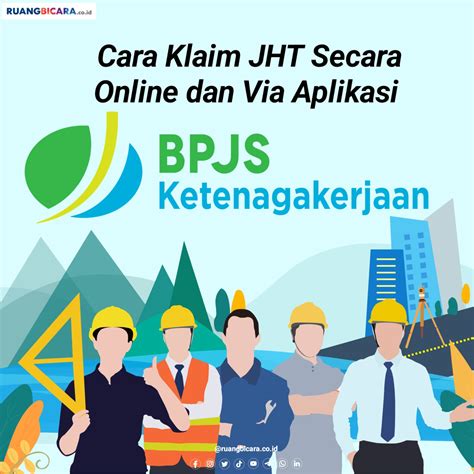 Cara Klaim JHT BPJS Ketenagakerjaan Online Dan Via Aplikasi Ruang Bicara